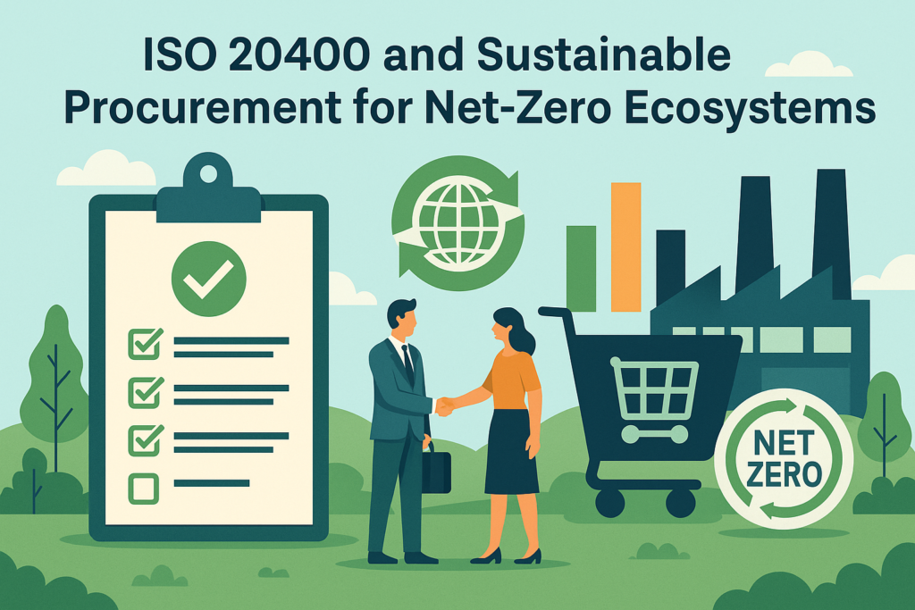 ISO 20400 and Sustainable Procurement for Net-Zero Ecosystems – Green Blogs